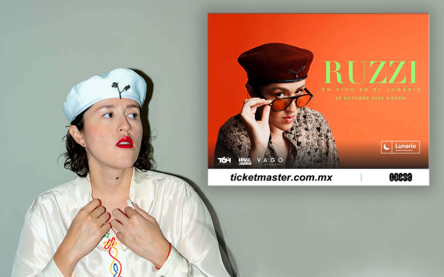 Ruzzi se presentará en el Lunario del Auditorio Nacional este 27 de ...